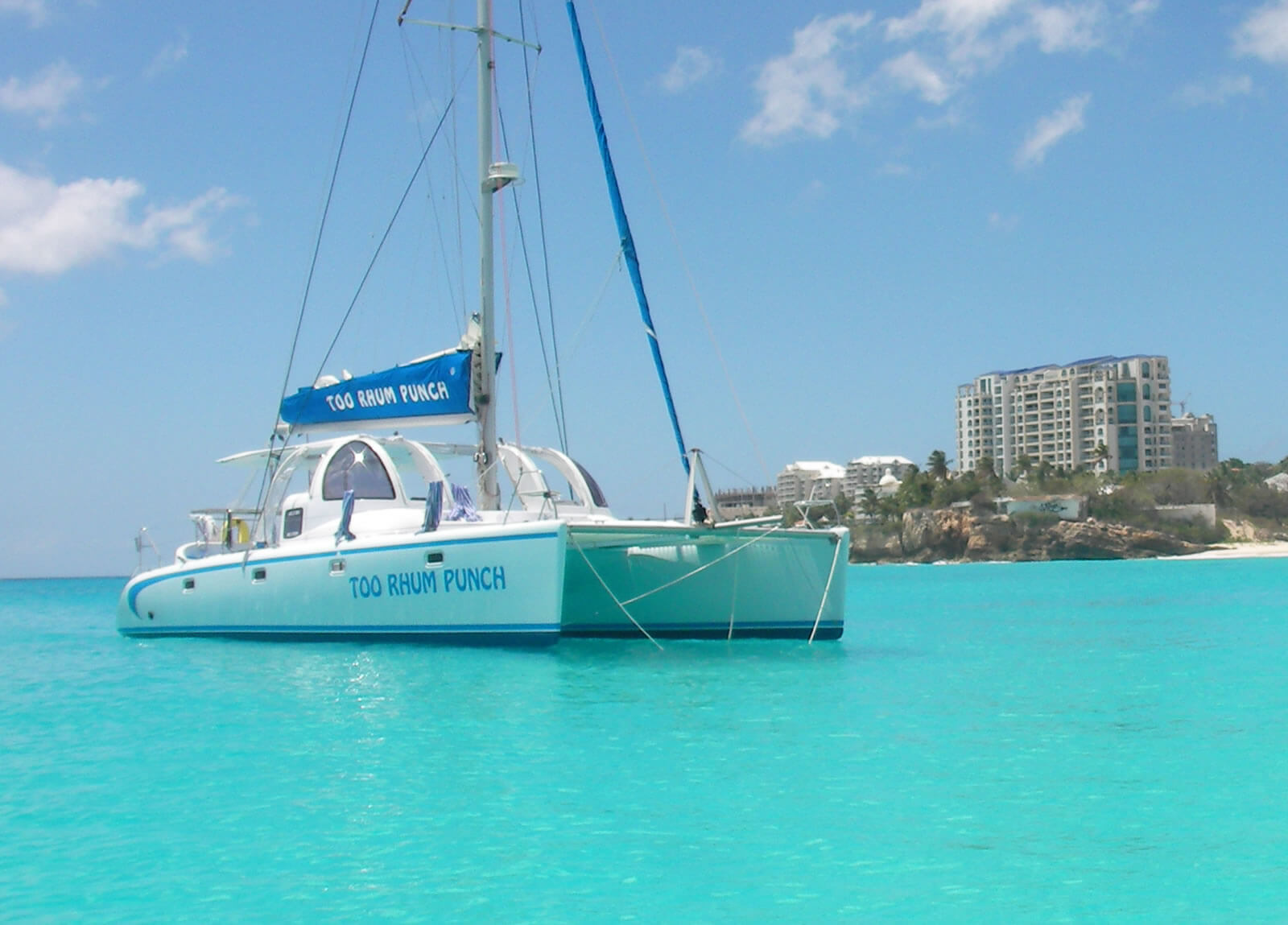 Too Rhum Punch Sailing Catamaran Charter St Maarten