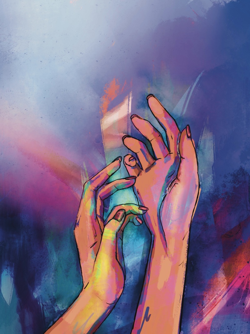 By My Own Hands artwork by Nirali.art