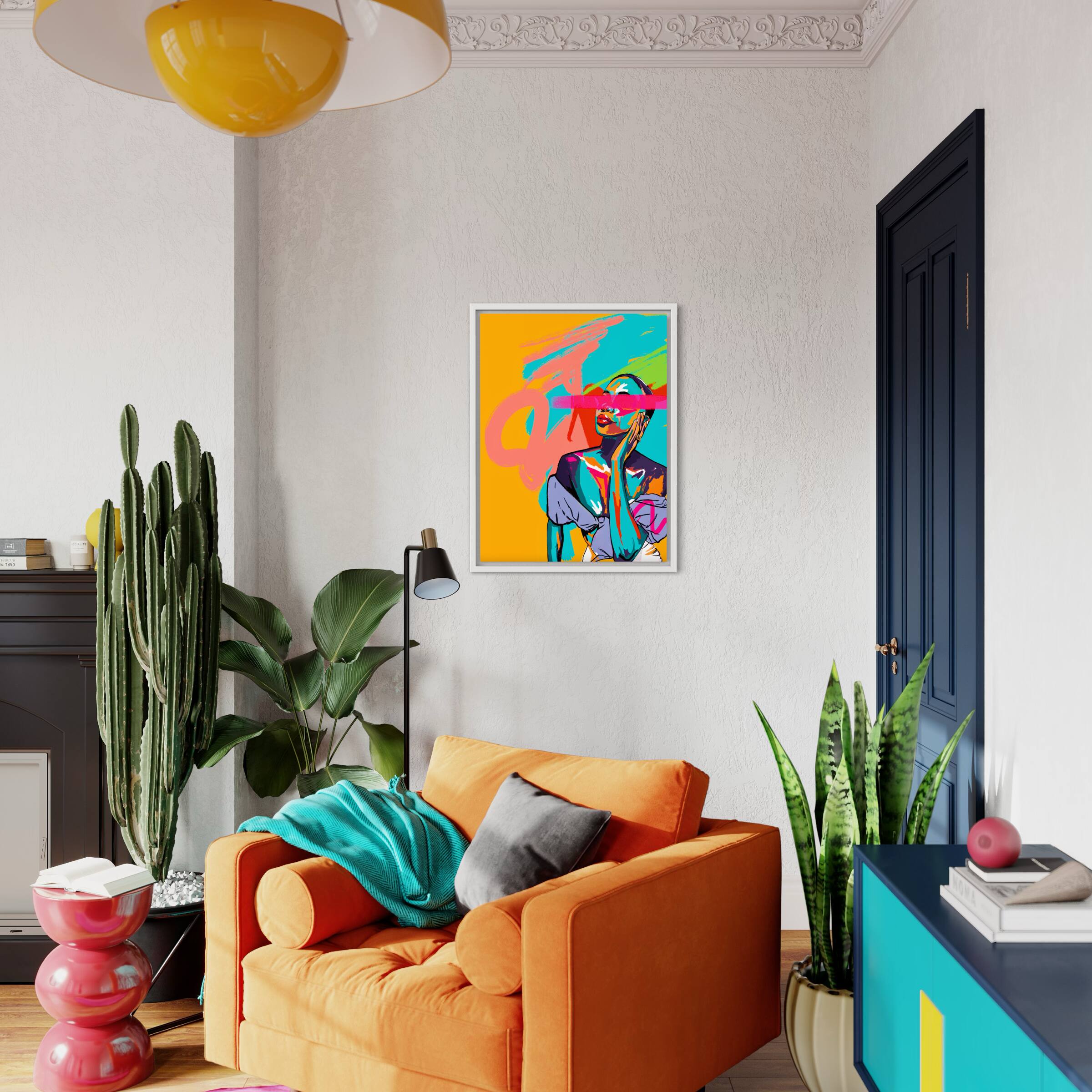 Golden Original Painting artwork by Nirali.art