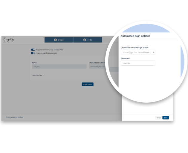 Automated Document Signing - Leegality