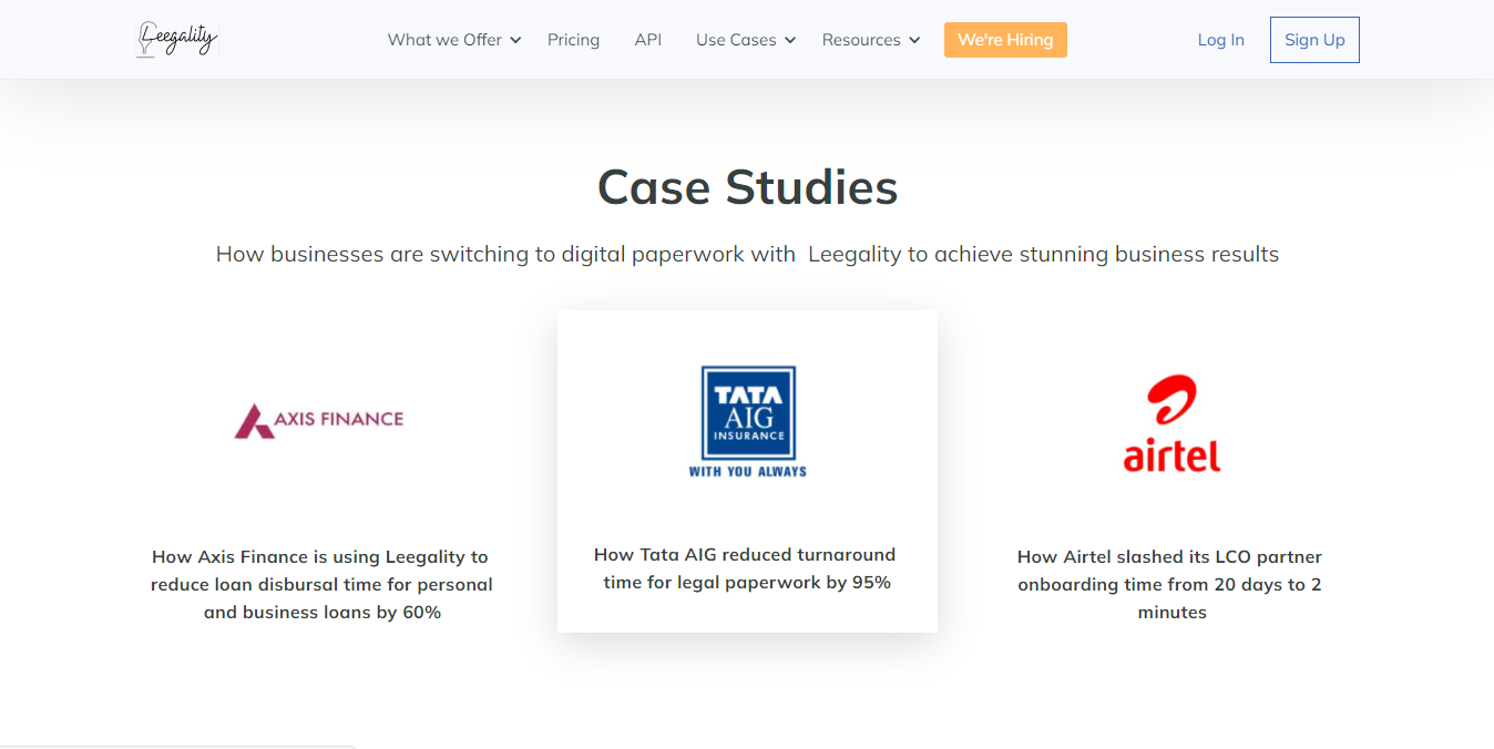 Leegality - eSign, eStamp & Document Infrastructure for Indian Businesses