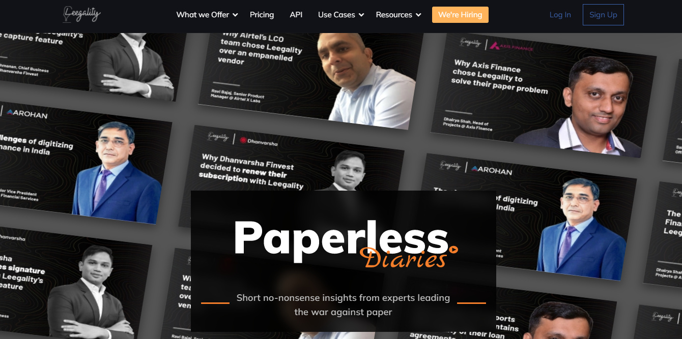 Leegality - eSign, eStamp & Document Infrastructure for Indian Businesses