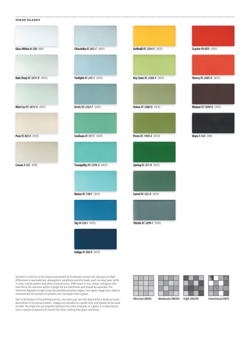 Wizard Ceramic Color Palette