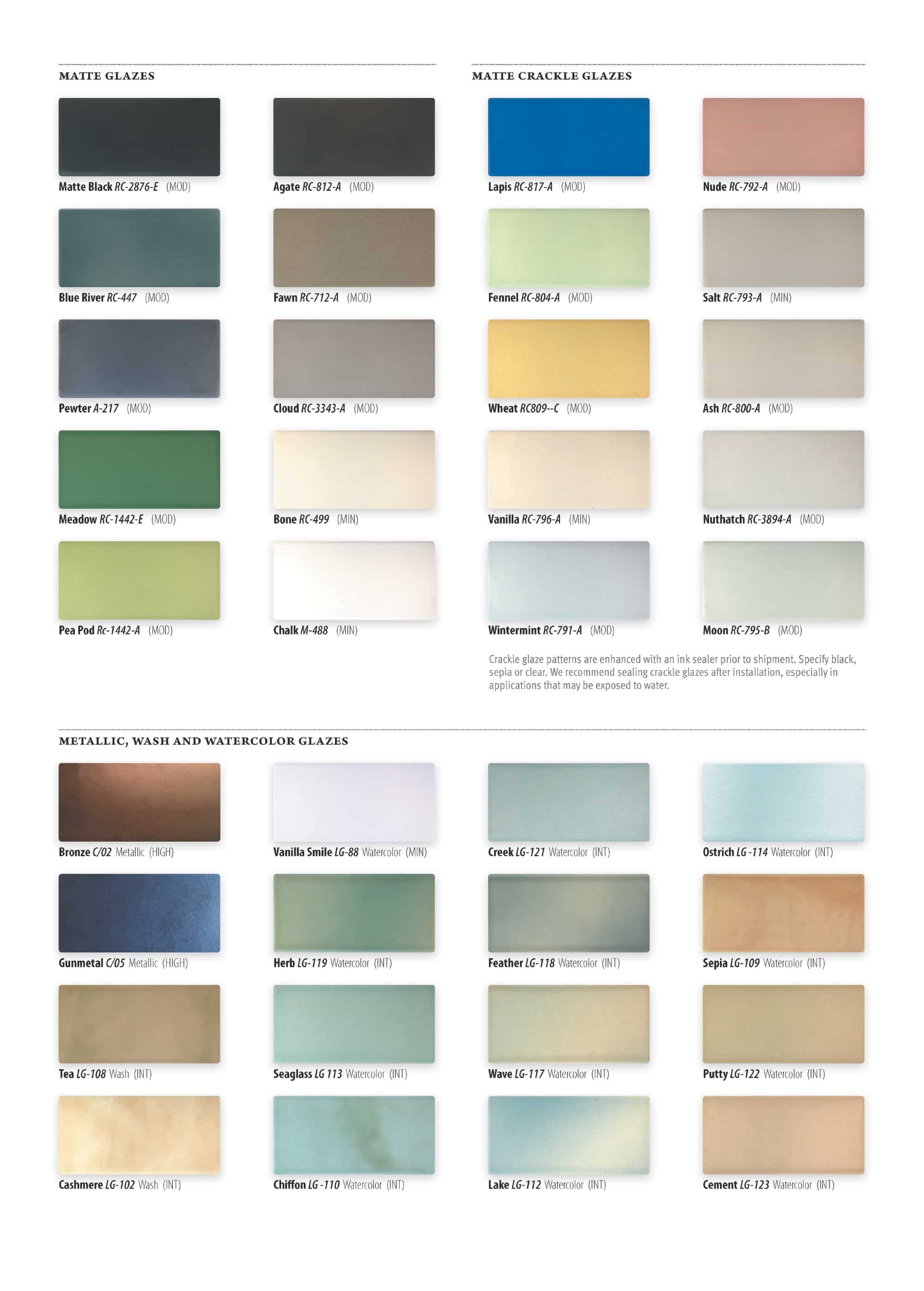 Wizard Ceramic Color Palette