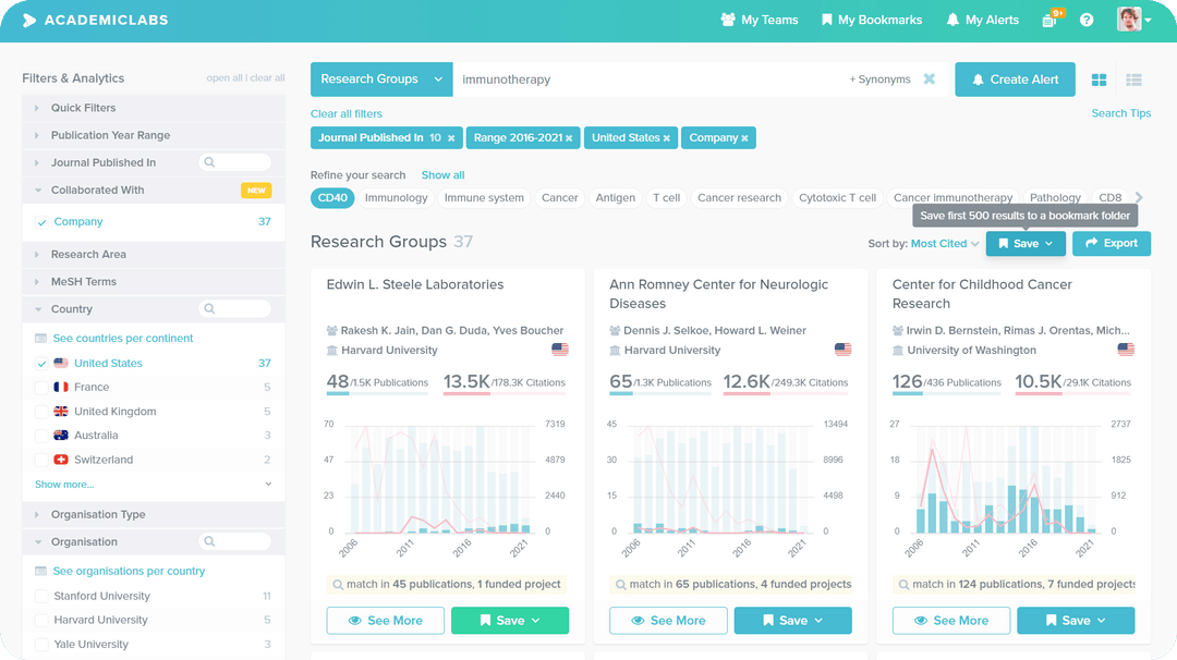AcademicLabs - Your New Homepage For Science