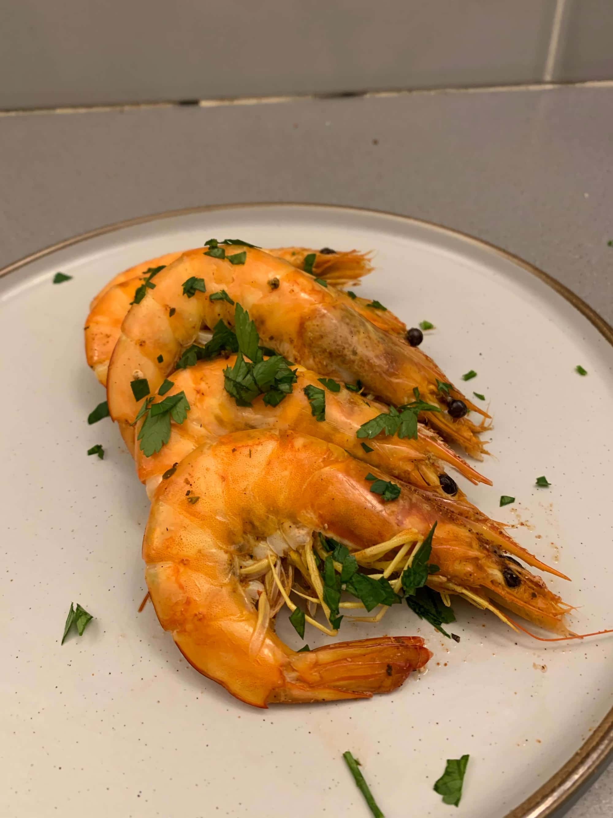 What Willy | Non-Stressipes | PERFECT SPICY POACHED PRAWNS
