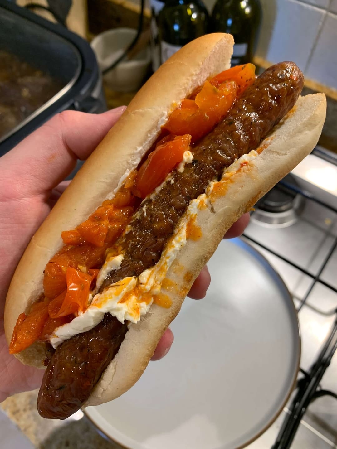 What Willy | Non-Stressipes | MERGUEZ POSH HOT DOG, WHIPPED FETA ...