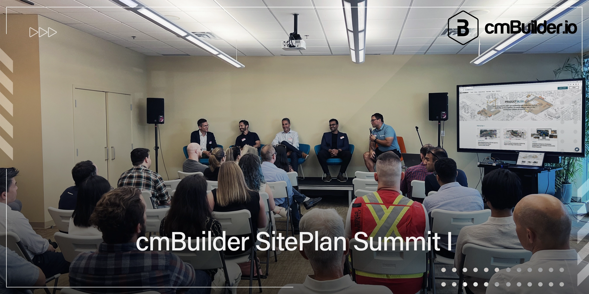 cmBuilder SitePlan Summit I: Building the future of construction technology
