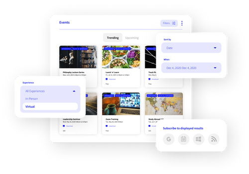 Centralized Campus Calendar | Localist for Higher Education