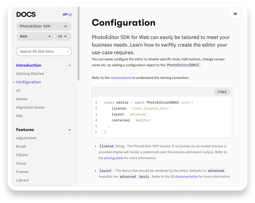 IMG.LY: Video, Photo & Creative SDK with 100’s of Features, Fast Setup