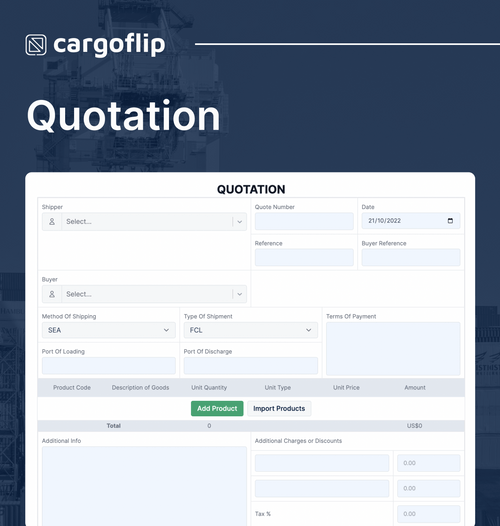 Trade Template Library | Cargoflip