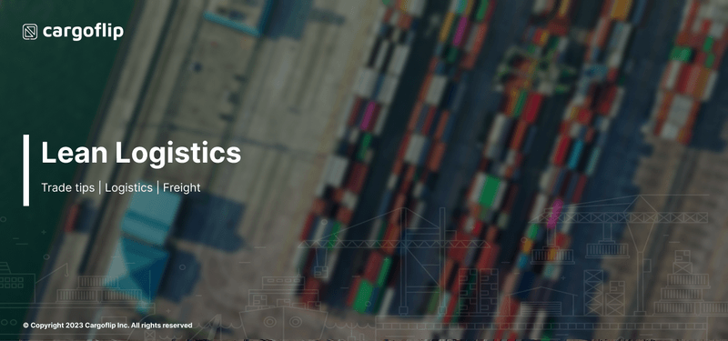 Lean Logistics