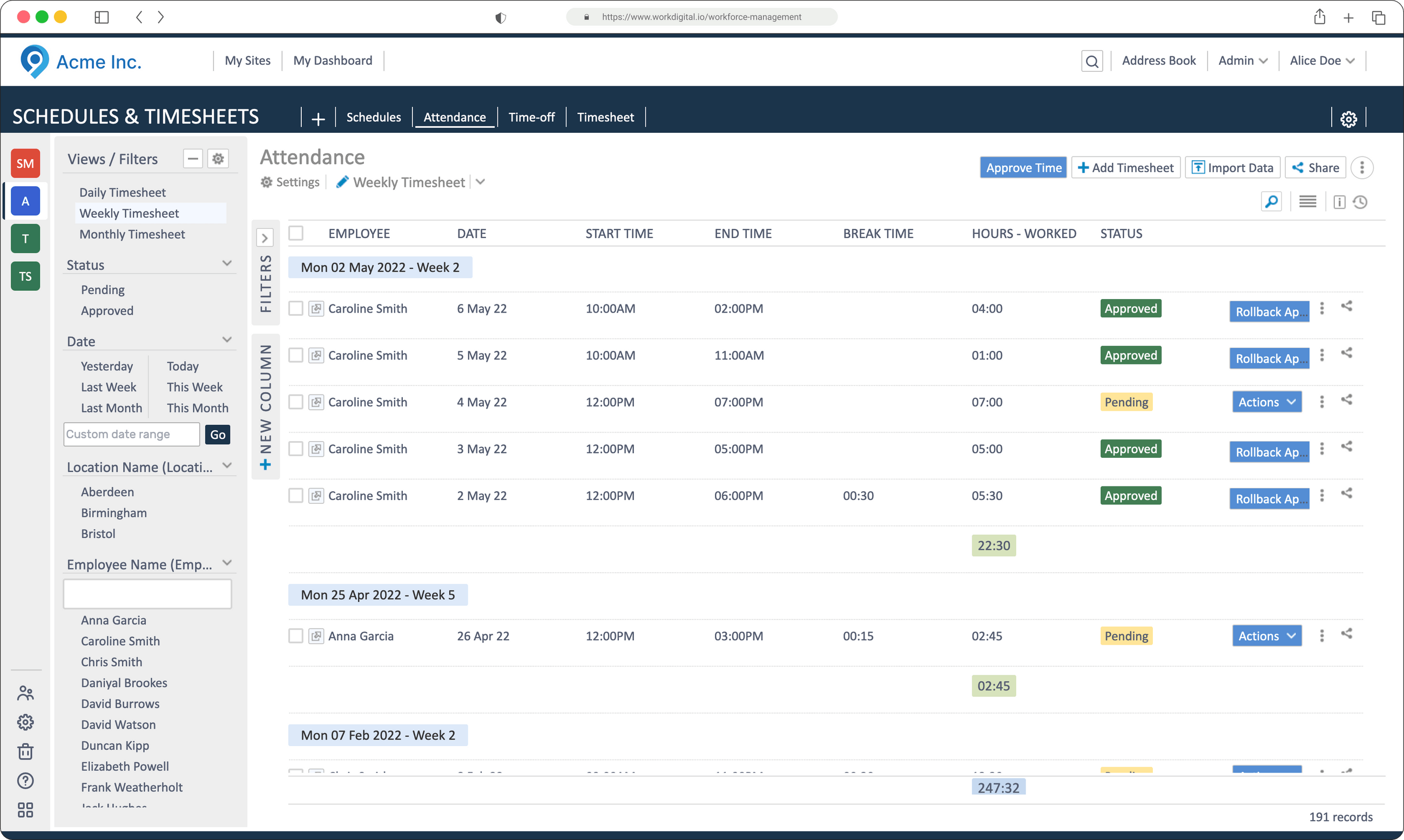 All-in-one Workforce Management - Empowering Digital Transformation