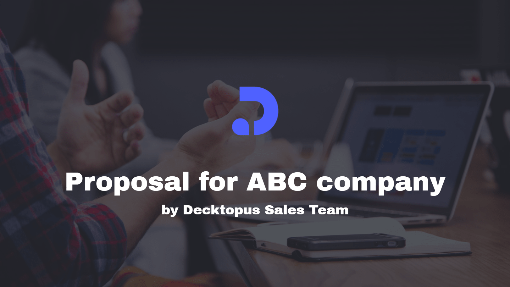 Negotiation Proposal Template | Decktopus