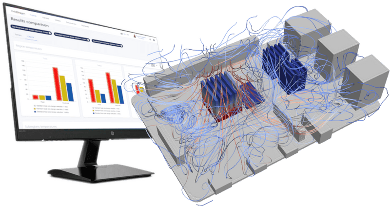 Thermal engineering software for generative design and analysis