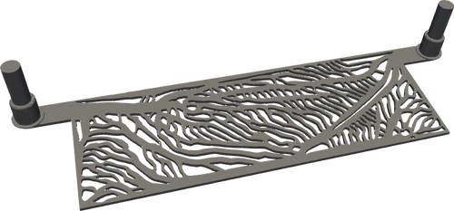 Generative design of a liquid cooled heat sink