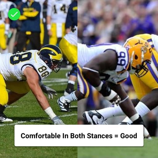 3-point stance fundamentals