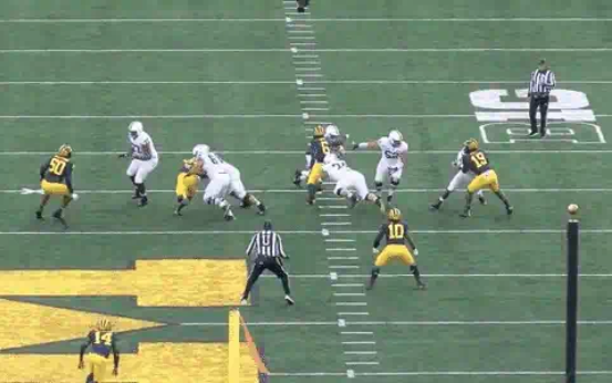 How University of Michigan uses the exit stunt to increase pressure