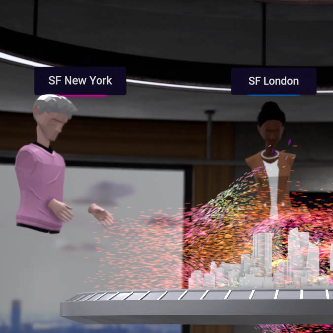 SpaceForm - Immersive Presentations for Global Audiences