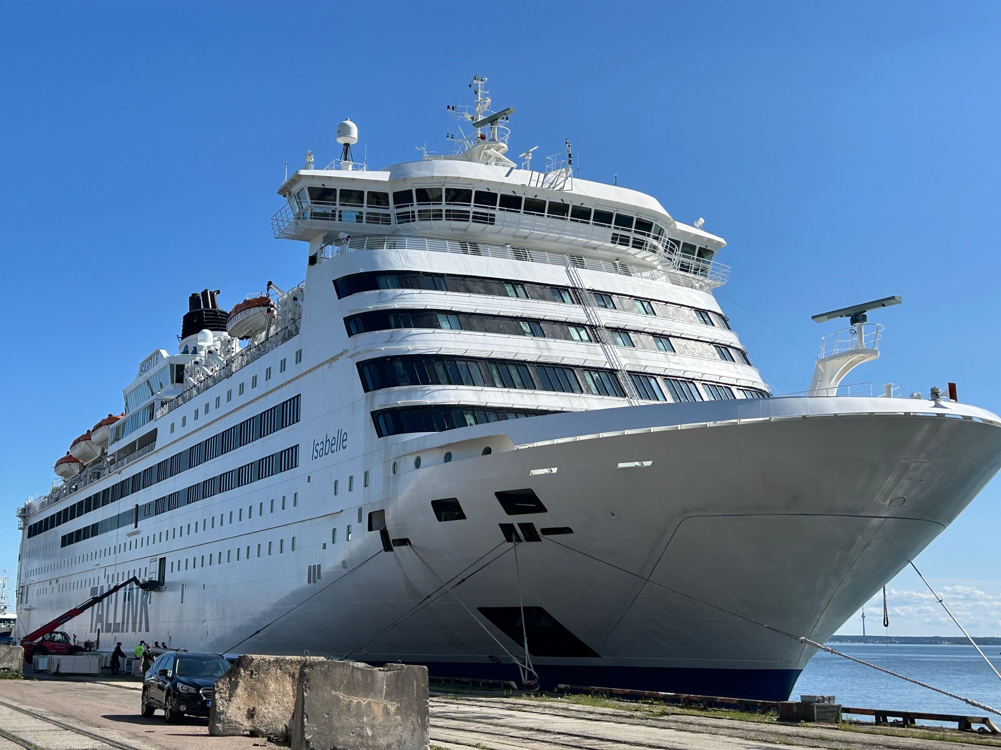 A warm welcome to MS Isabelle