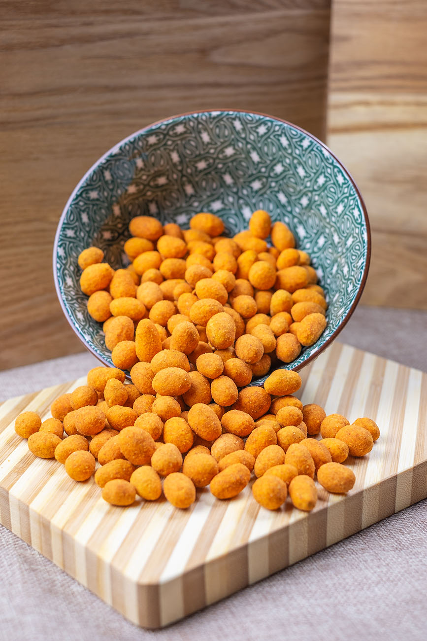 Chilli Coated Peanut Snacks, Bags Chilli Coated Peanuts