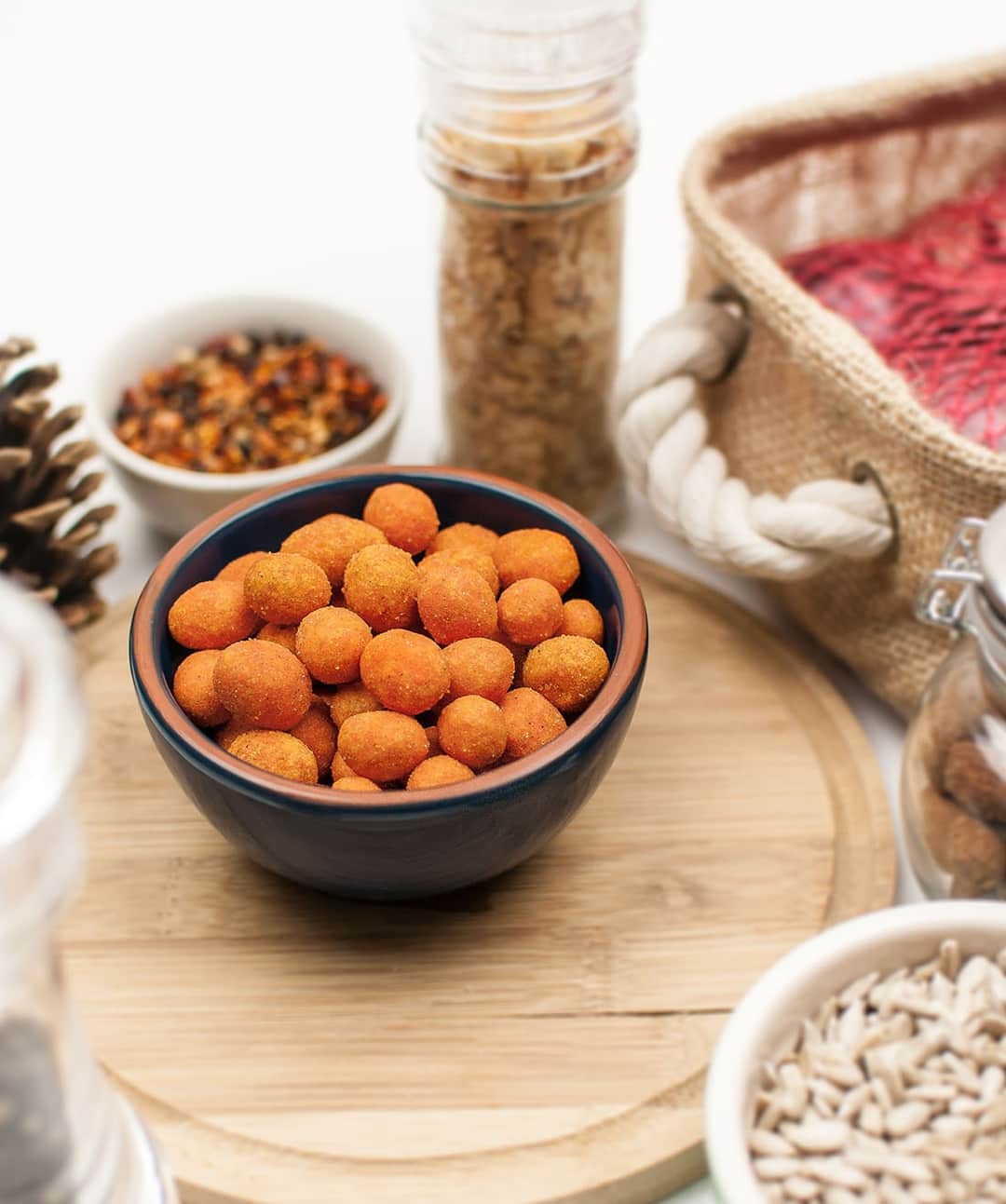 Chilli Coated Peanut Snacks, Bags Chilli Coated Peanuts