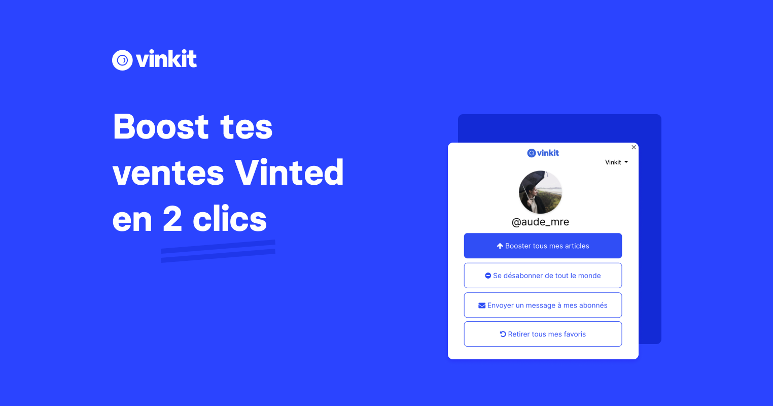 Vinkit — Assistant Vinted