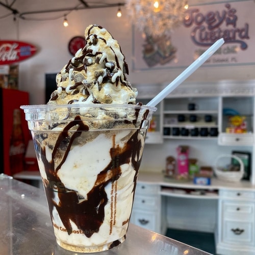 Joey's Custard | Menu