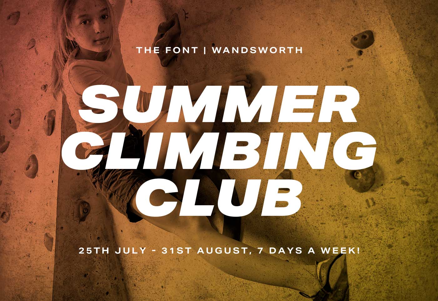 Indoor Rock Climbing & Bouldering | The Font | Wandsworth, London