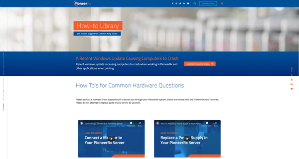 How-To Library | PioneerRx - Top Pharmacy Software