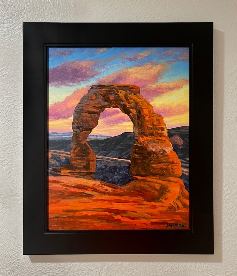 Original Painting - Delicate Arch