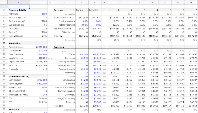 Introducing the Flywheel Equity Self Storage Deal Analyzer - A Simple ...