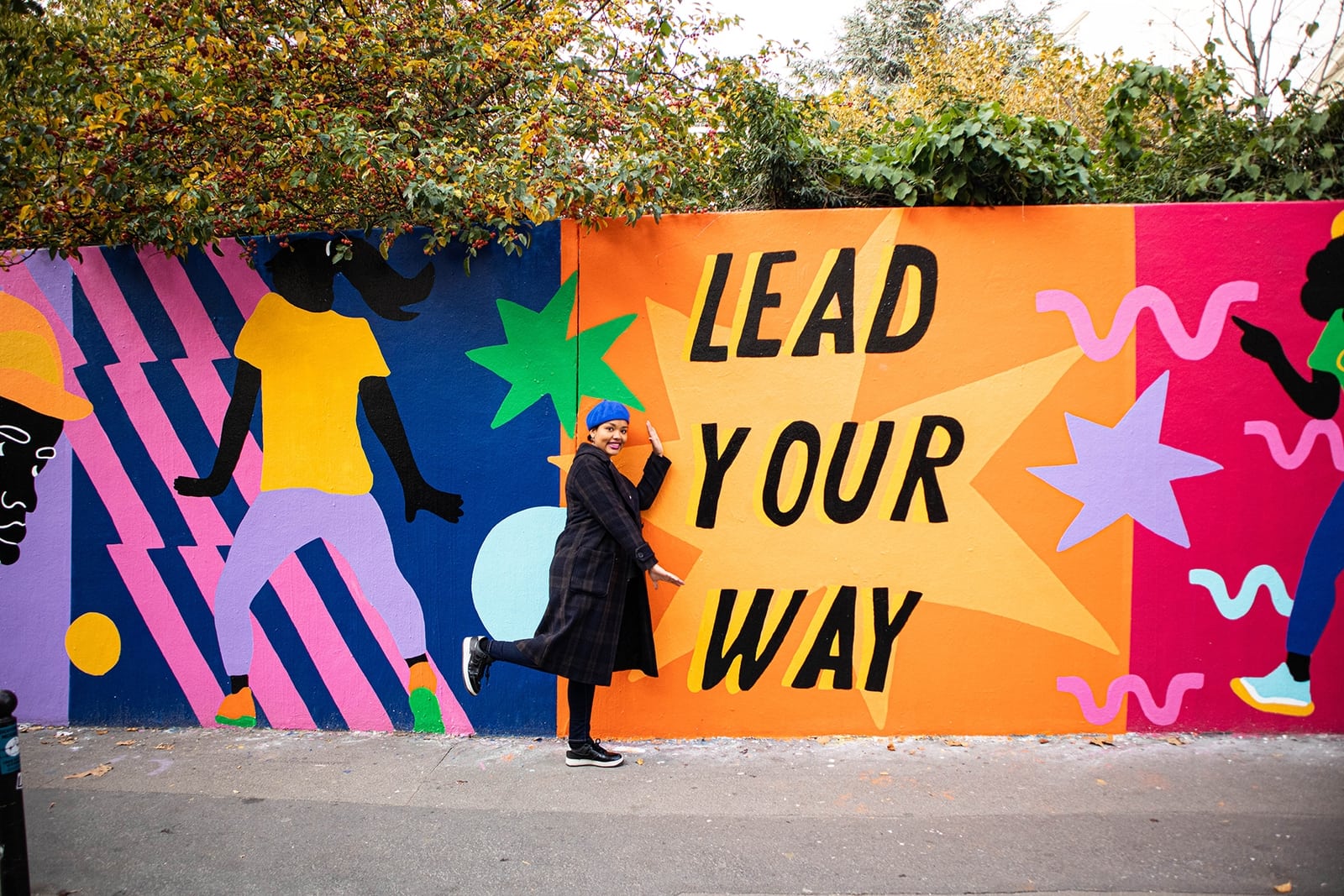 Aurélia Durand – Art Azoï – Colors in motion - mural