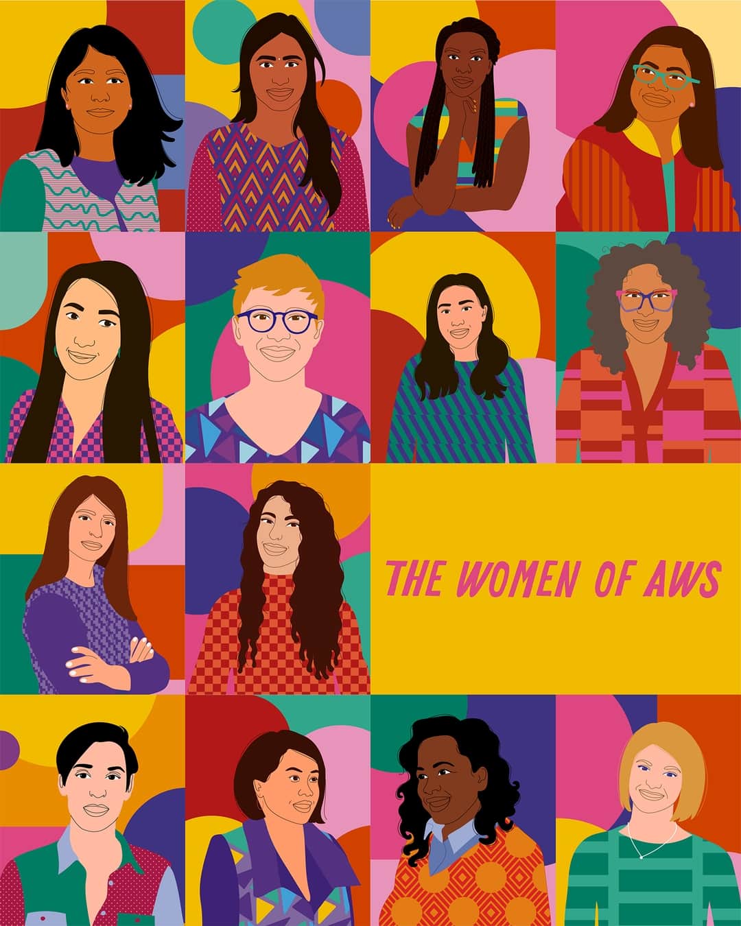 Aurélia Durand – Amazon – Thirty portraits of women working at AWS