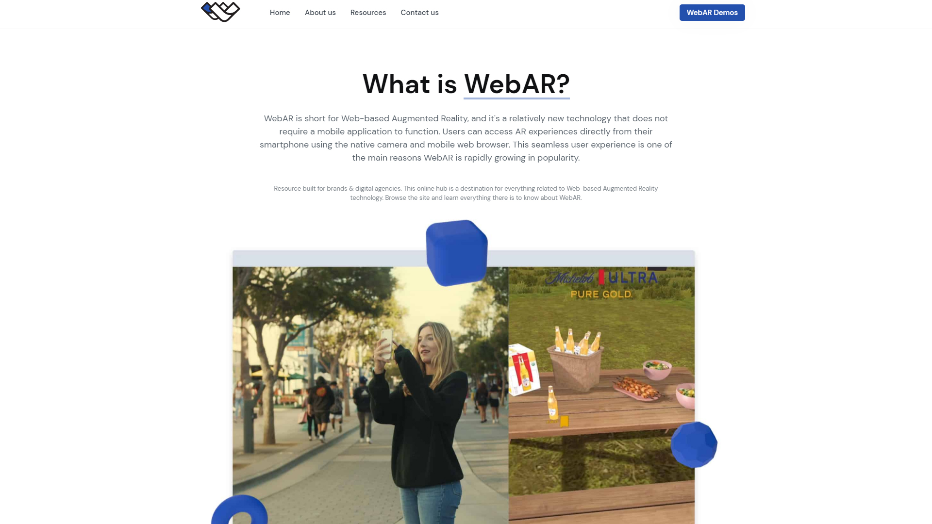 Try These WebAR Demos | Web-based Augmented Reality