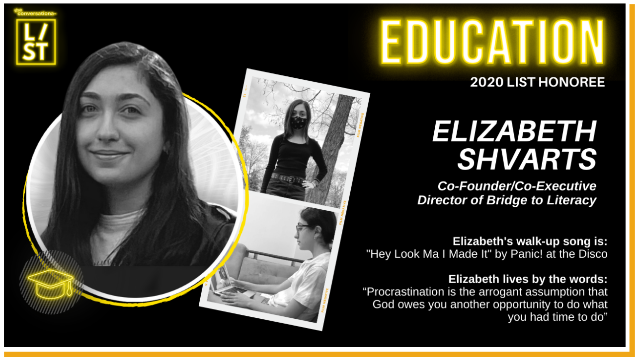 Elizabeth Shvarts Education Honoree | The Conversationalist | Blog