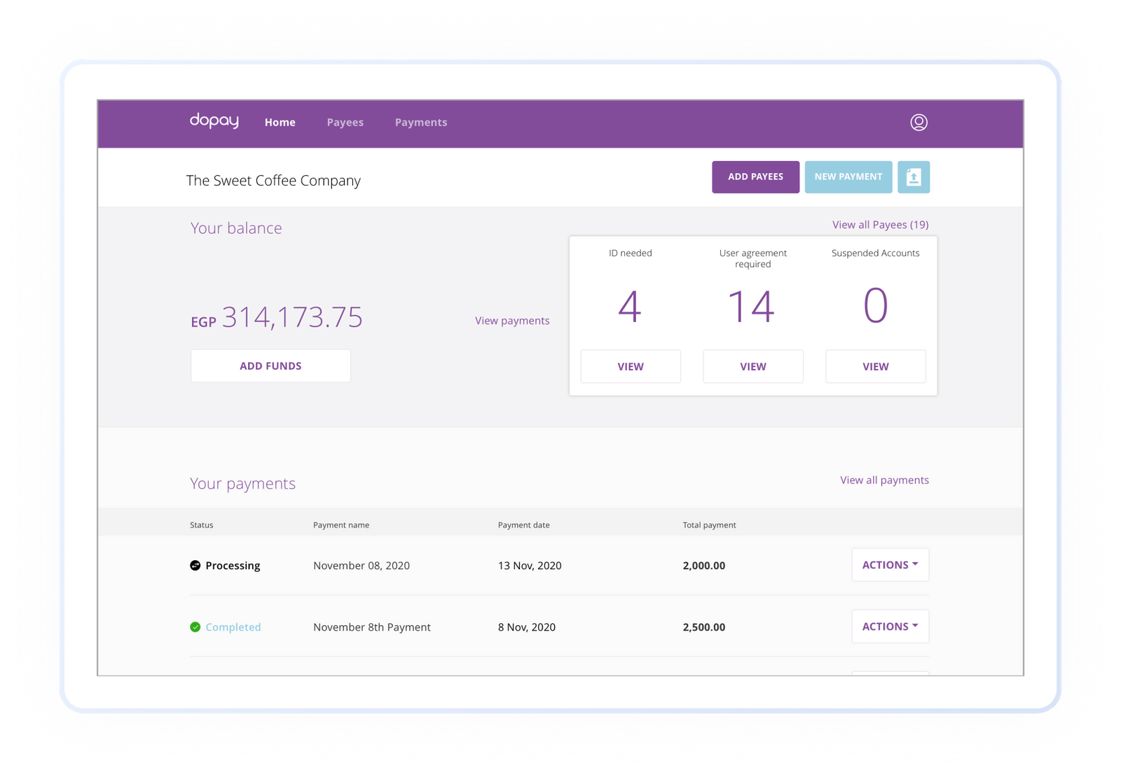 dopay | The easiest and fastest way to pay your team