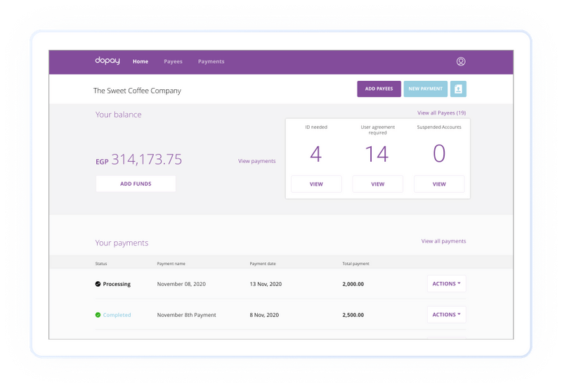 dopay | The easiest and fastest way to pay your team