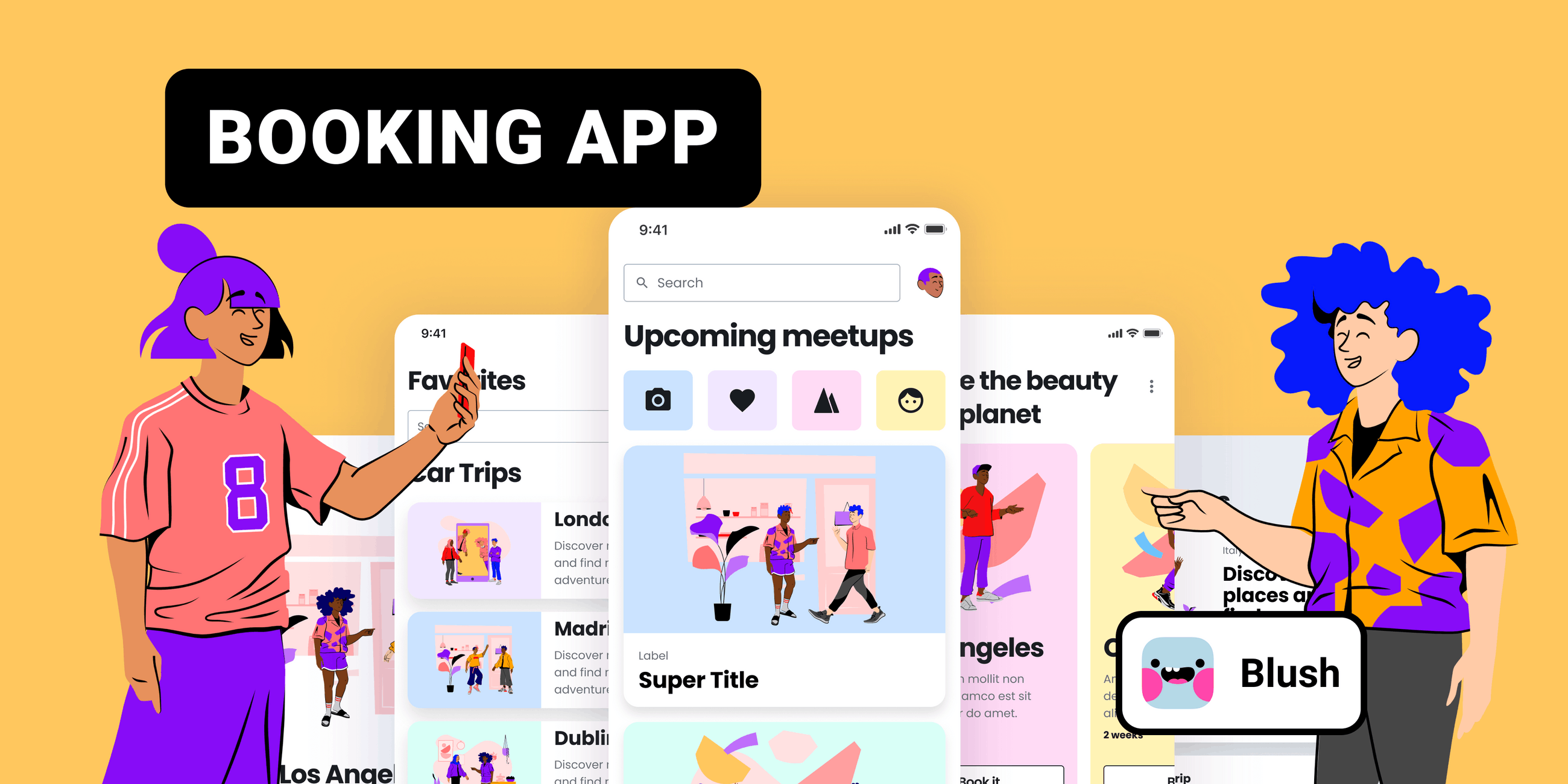 Booking App UI Kit