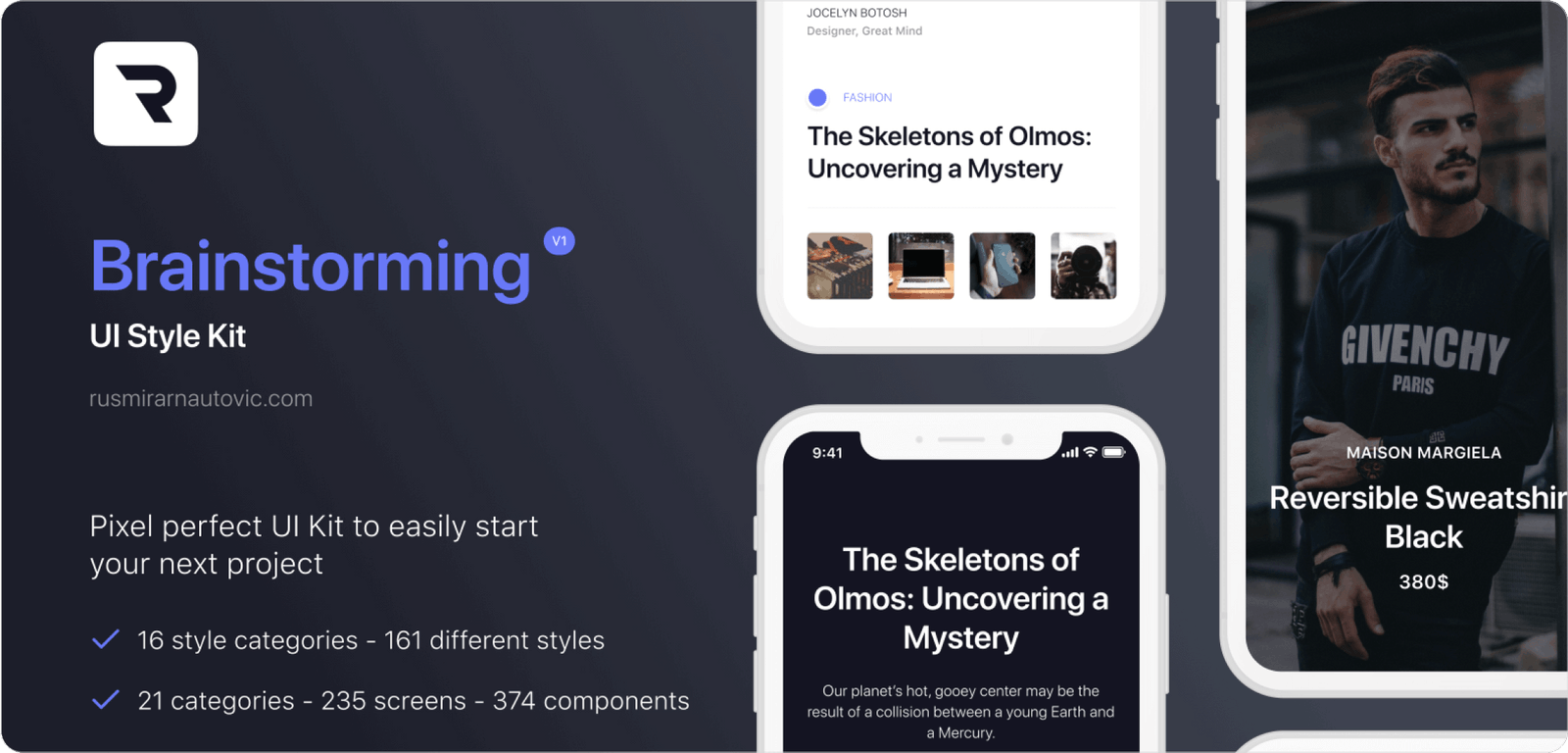 Brainstorming UI Style Guide