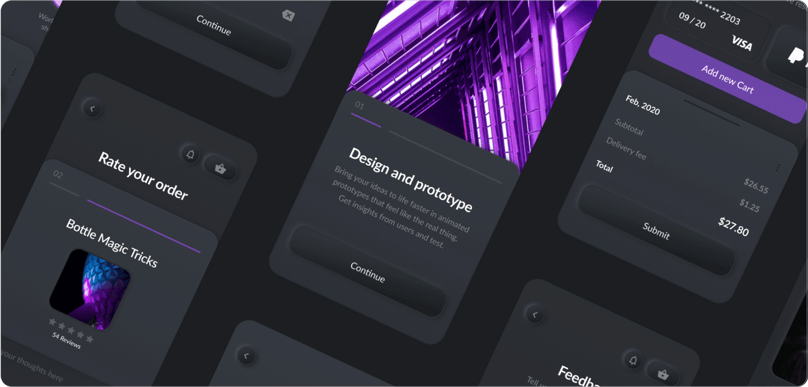 Neumorphic and Skeumorphic UI