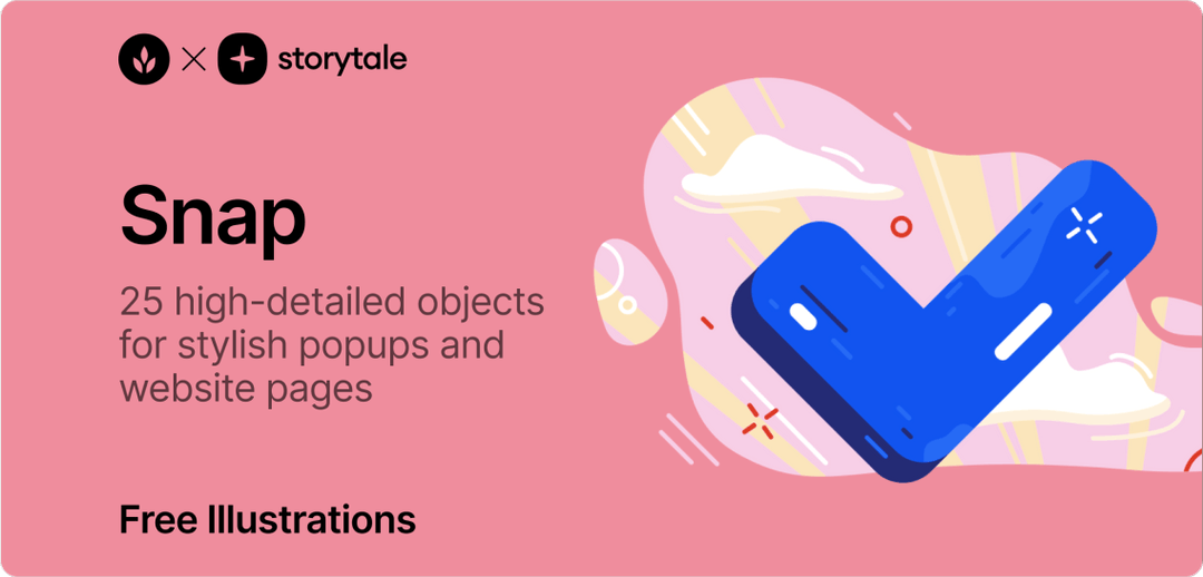 Snap Illustrations - Digital Icon Pack