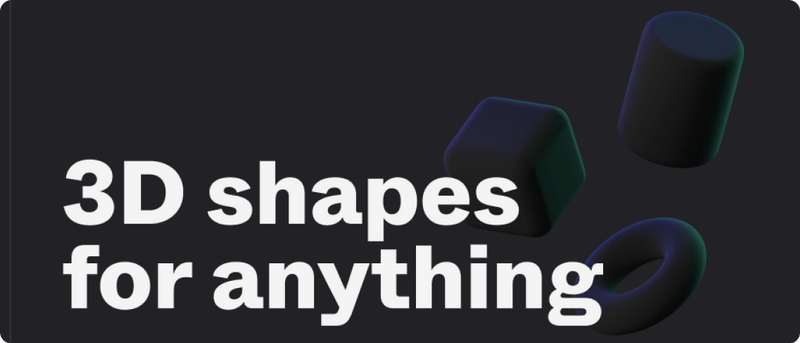 Geometric 3D Shape Pack