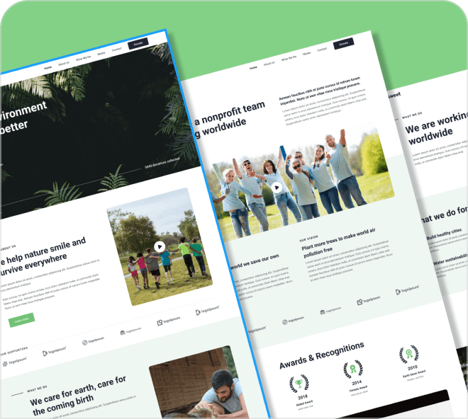 Website Designs and Apps Templates 3