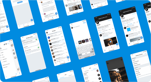 Twitter Mobile UI Kit