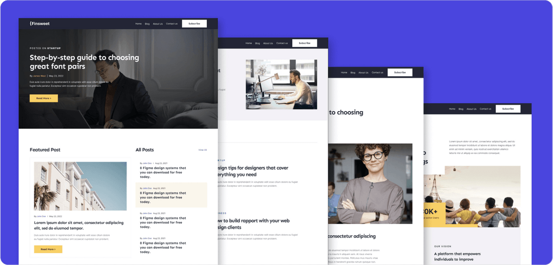 Professional Website Template