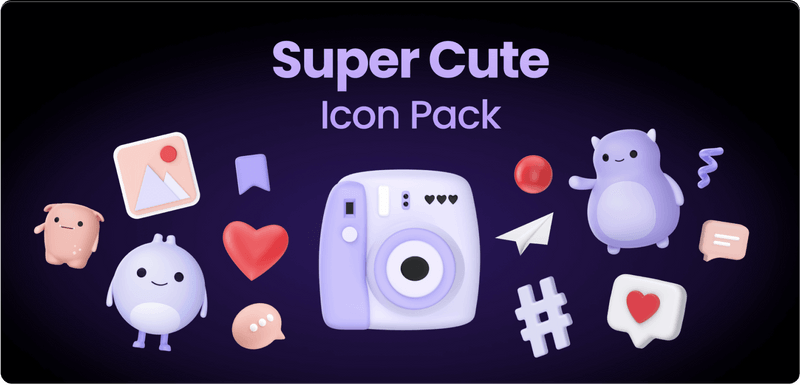 Super Cute Icon Pack
