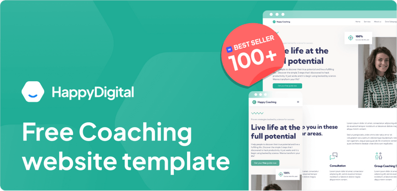 Coaching Website Template