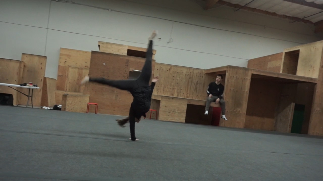 One-Handed Cartwheel
