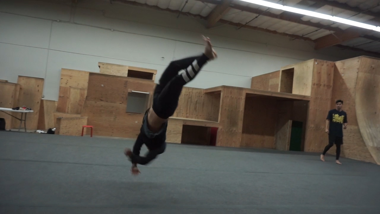 One-Handed Cartwheel Twist
